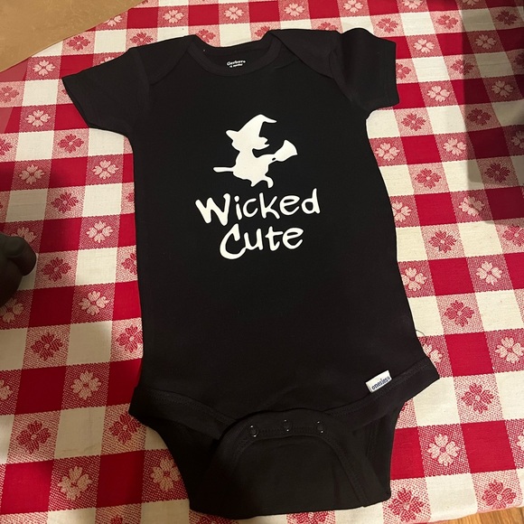 Gerber | Shirts & Tops | Wicked Cute Halloween Baby Onesie | Poshmark